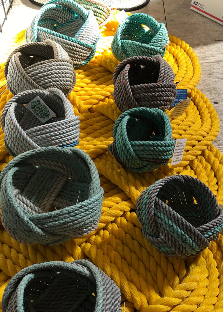 Unique 5" Rope Bowl – Artist's Choice – Alaska Rug Company